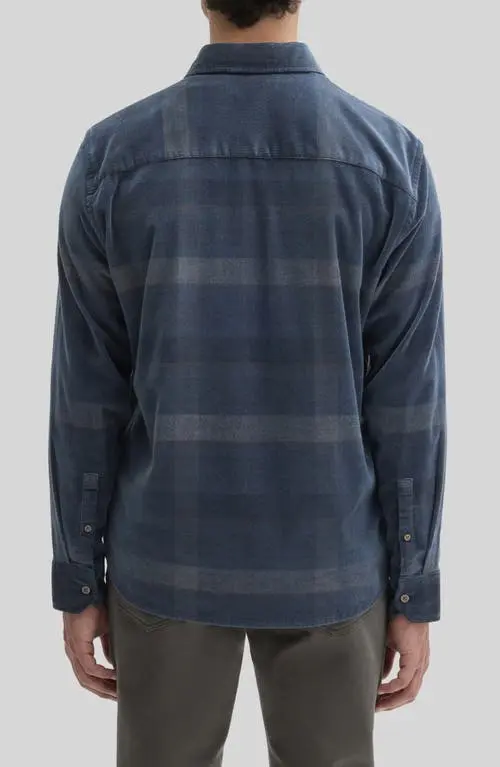 Robert Barakett Daban Long Sleeve Stretch Cotton Button Up Shirt