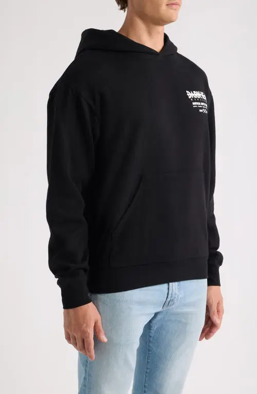 DARK SEAS Worldwide Graphic Hoodie - Black
