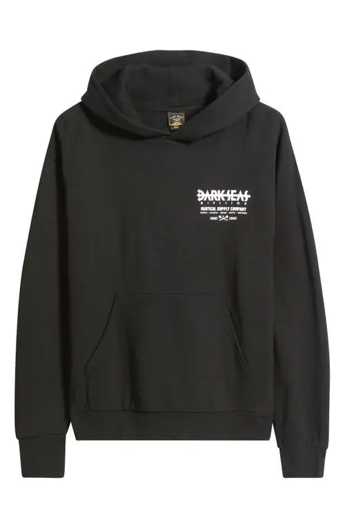 DARK SEAS Worldwide Graphic Hoodie - Black