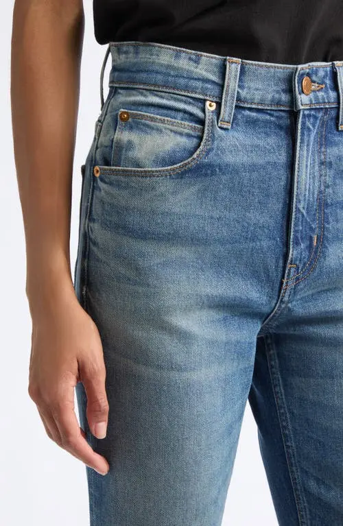 JAMIE HALLER The Kenickie High Waist Wide Leg Jeans