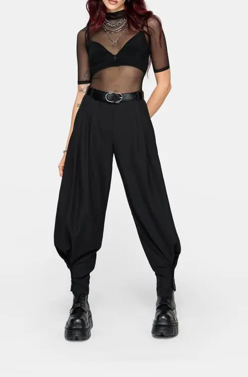 DISTURBIA Quinn Pleated Balloon Trouser