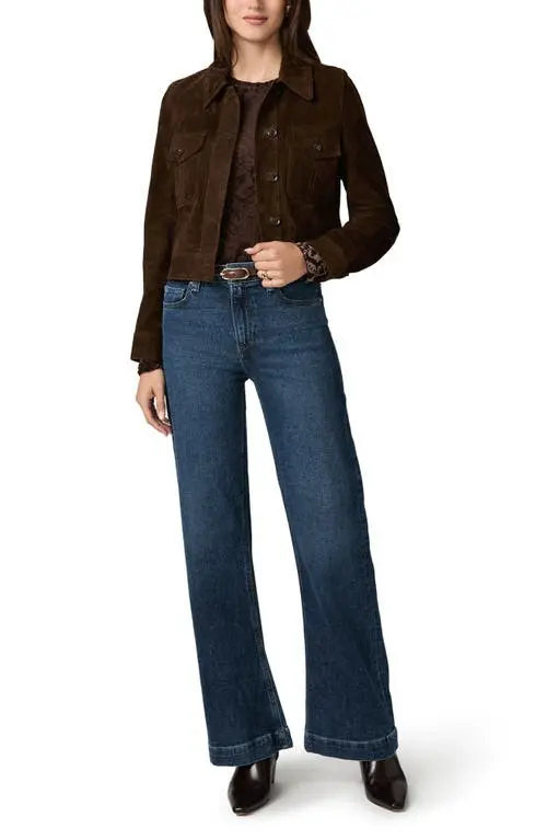 Paige Leenah High Waist Wide Leg Jeans