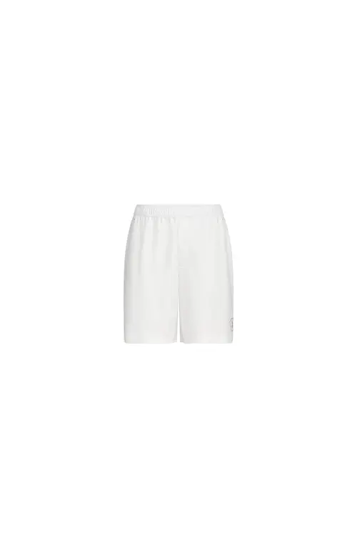 Brunello Cucinelli Cotton Interlock Shorts With Logo