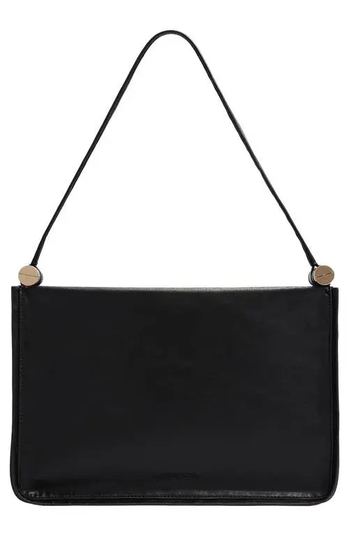 KENNETH COLE Floral Stud Large Top Handle Leather Bag