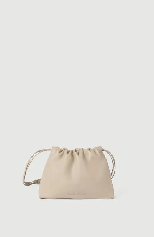 Brunello Cucinelli Pouch Bag In Calfskin With Monili