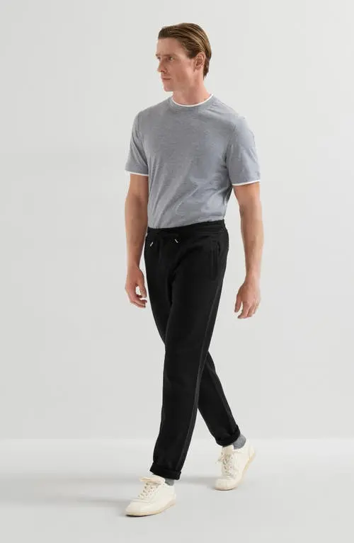 Brunello Cucinelli Techno Cotton French Terry Trousers