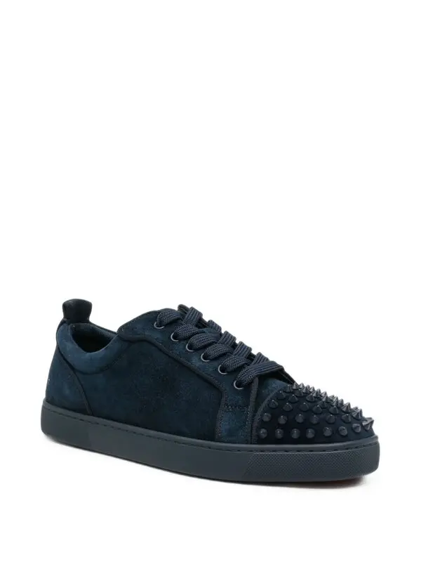 CHRISTIAN LOUBOUTIN Louis Jr Spikes Leather Sneakers