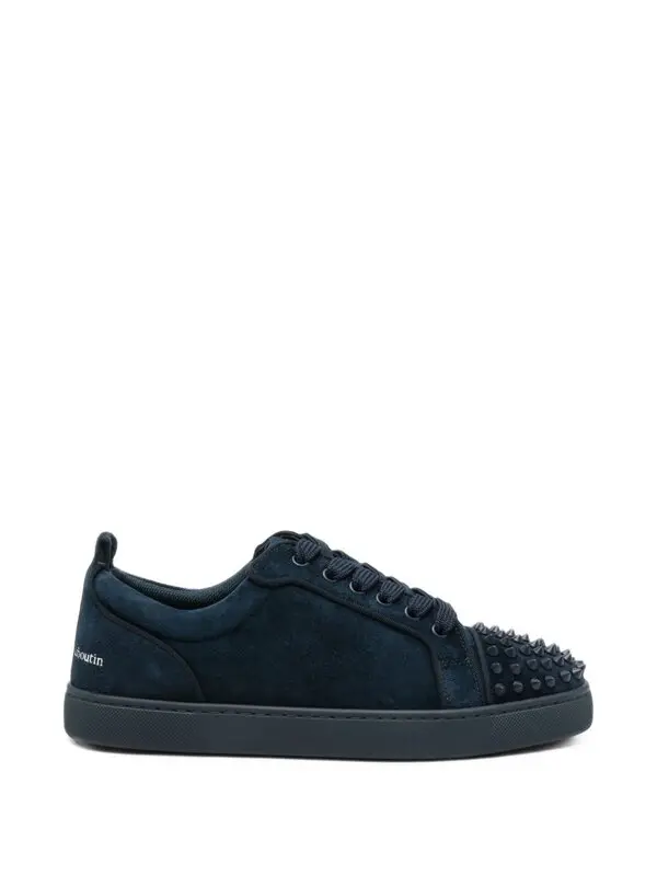 CHRISTIAN LOUBOUTIN Louis Jr Spikes Leather Sneakers - Multicolor