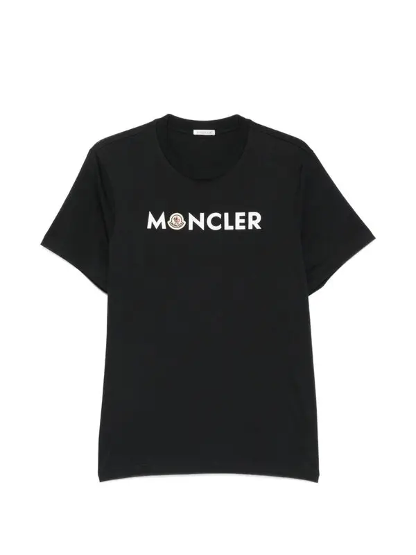 Moncler Logo Cotton T-shirt - Multicolor