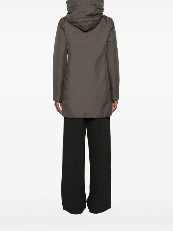 FAY Nylon Midi Parka Coat - Multicolor