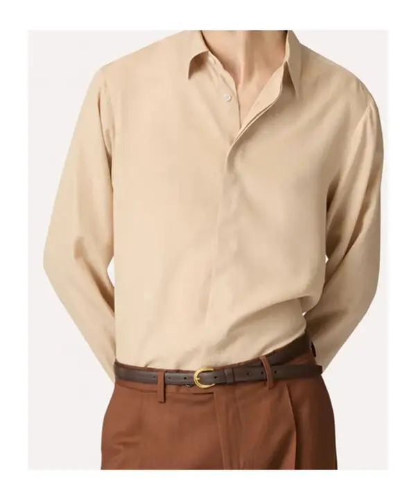 LARDINI Concealed Placket Shirt