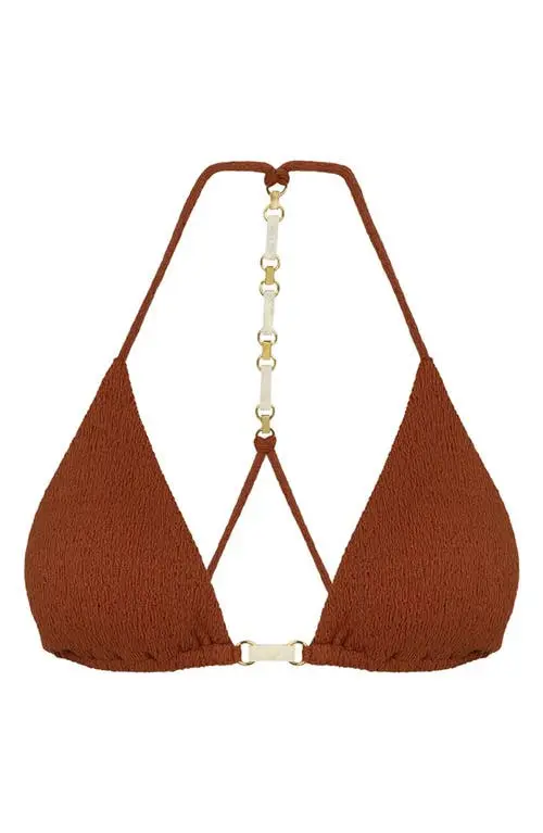 VIX PAULA HERMANNY Janet T-back Triangle Bikini Top