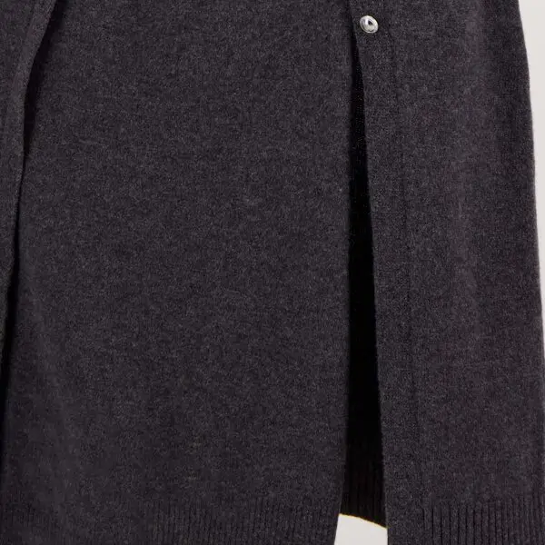 Rabanne Layered Knitted Midi Dress