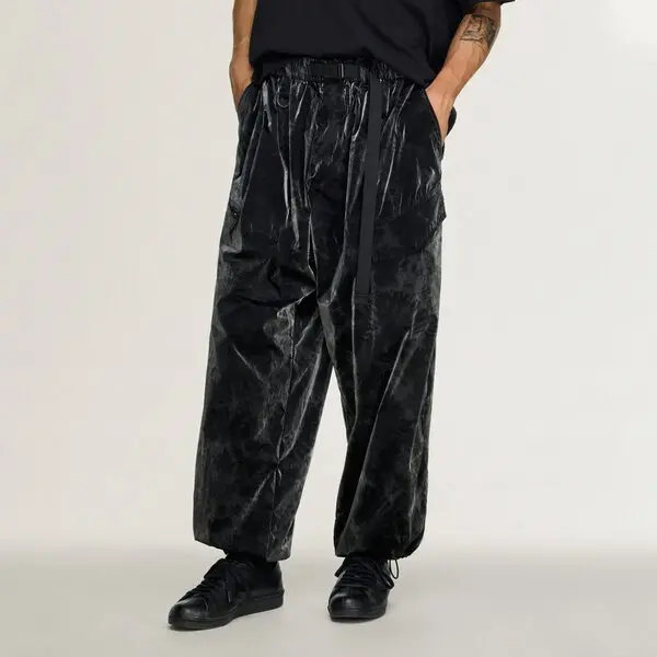 Y3 High-shine Tie-dye Trousers