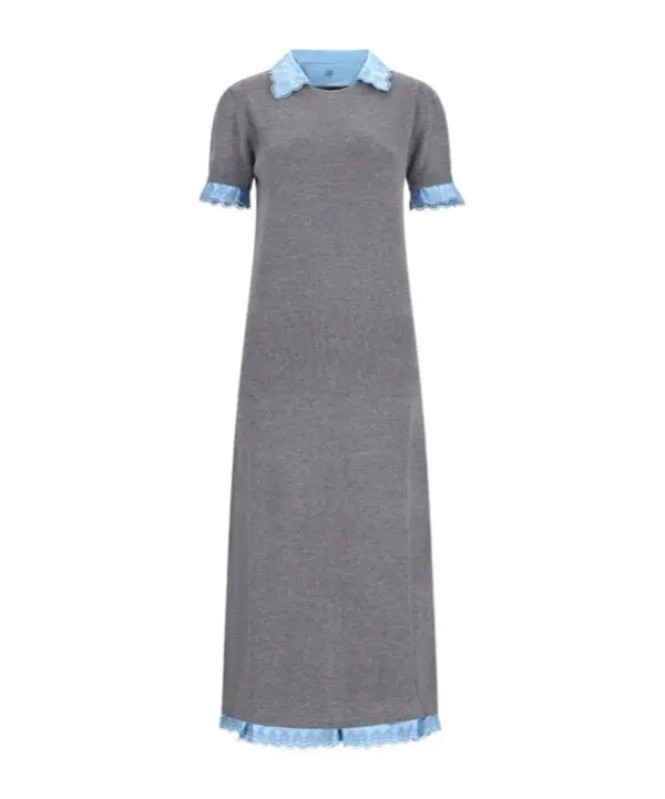 Rabanne Embroidered Satin-panelled Midi Dress