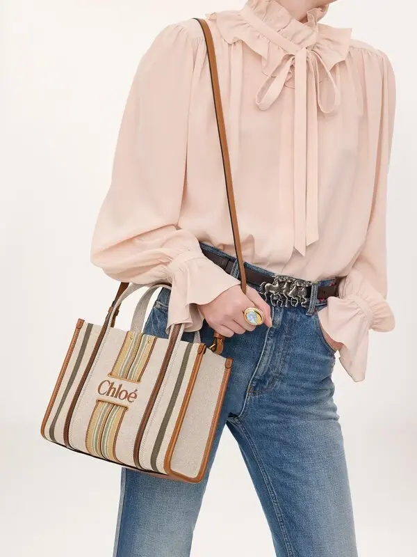 Chloé Small Woody Loop Tote Bag