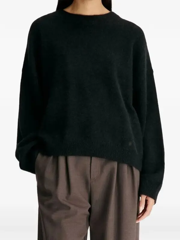 Loulou De Saison Tristan Logo Knitted Sweater