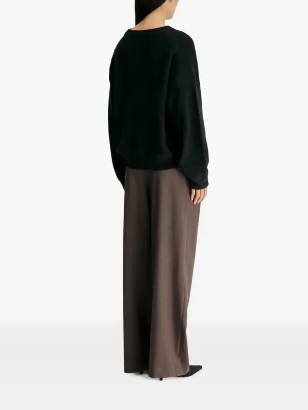 Loulou De Saison Tristan Logo Knitted Sweater