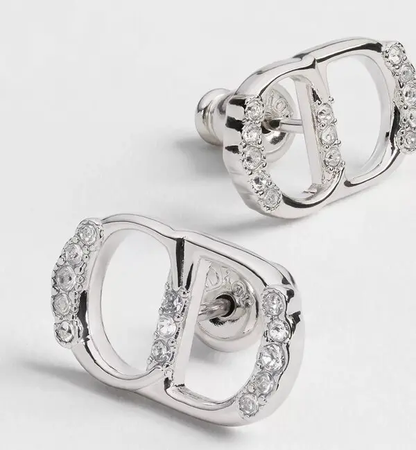 Dior Cd Parure Stud Earrings