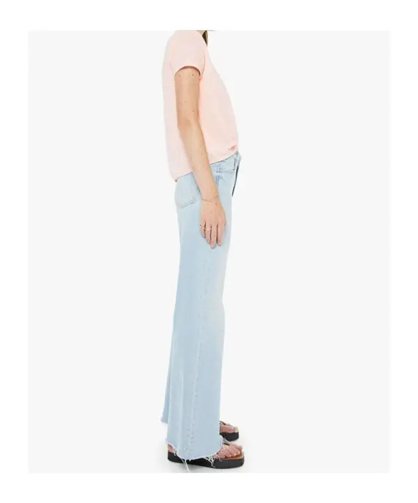 MOTHER The Hustler Roller Skimp Flare Jeans