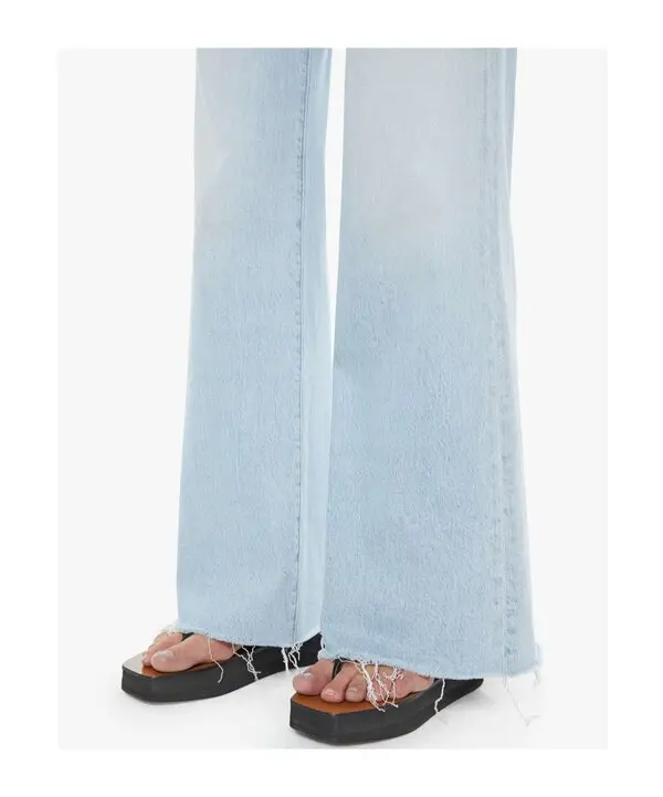 MOTHER The Hustler Roller Skimp Flare Jeans