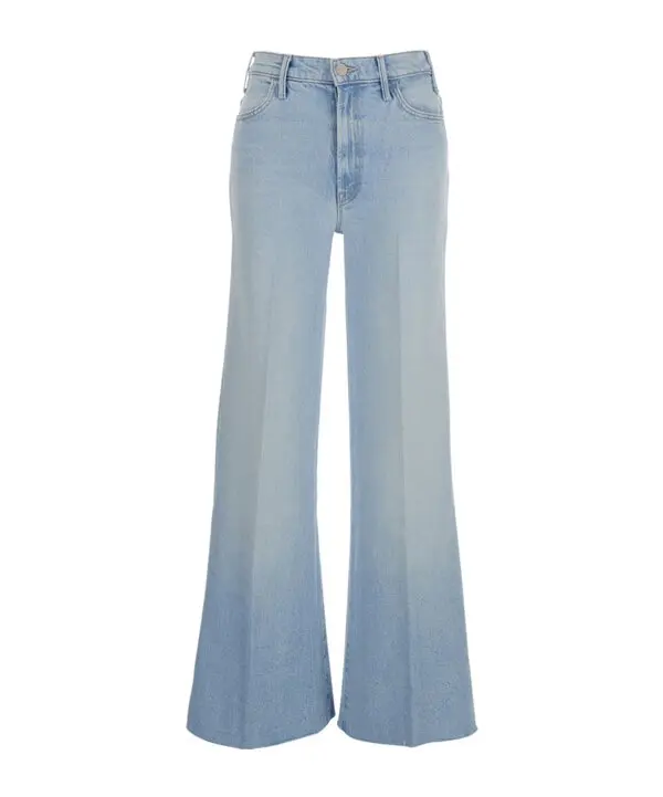 MOTHER The Hustler Roller Skimp Flare Jeans - No