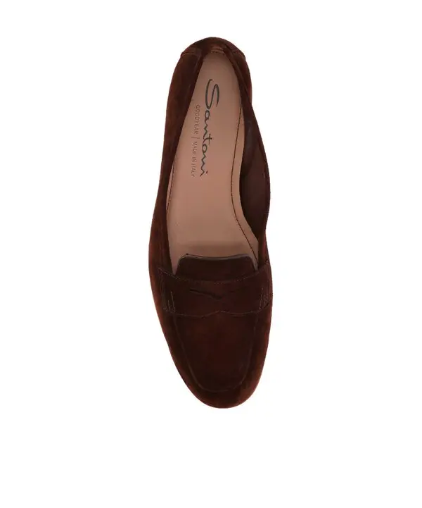 Santoni Carla Loafers - Brown