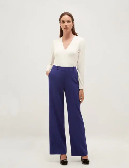 HOBBS LONDON Monroe Trouser - Violetblue