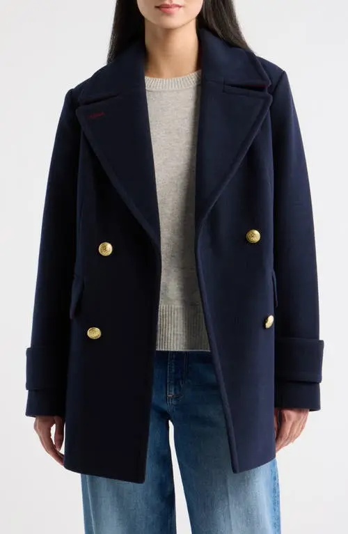 Tommy Hilfiger Twill Peacoat