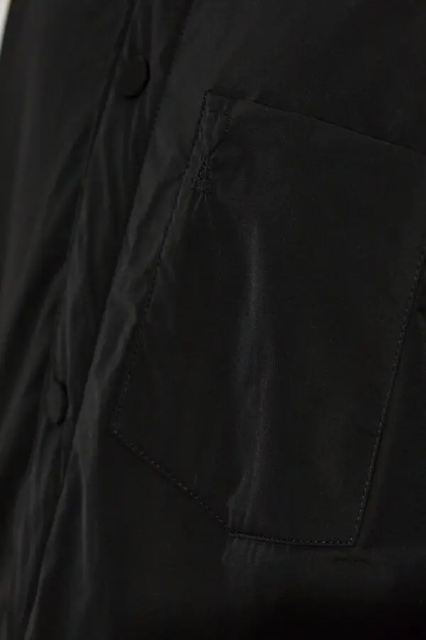 AMI Paris De Coeur Padded Shirt Jacket