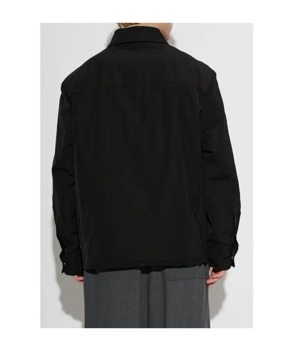 AMI Paris De Coeur Padded Shirt Jacket