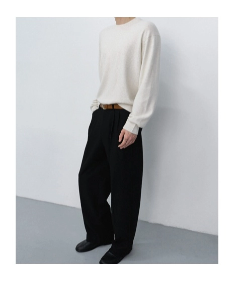 DUNST Double-pleated Casual Trousers