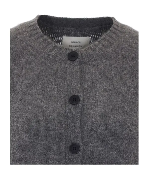 Loulou De Saison Remus Crewneck Cardigan