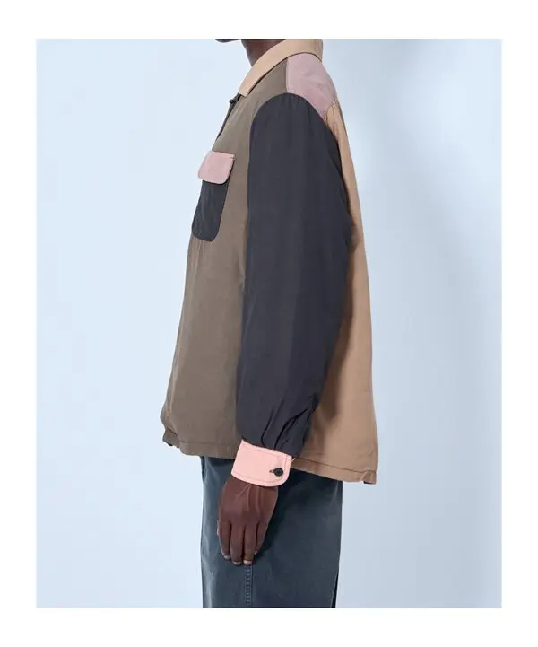 Visvim Long-sleeved Patchwork Casual Jacket