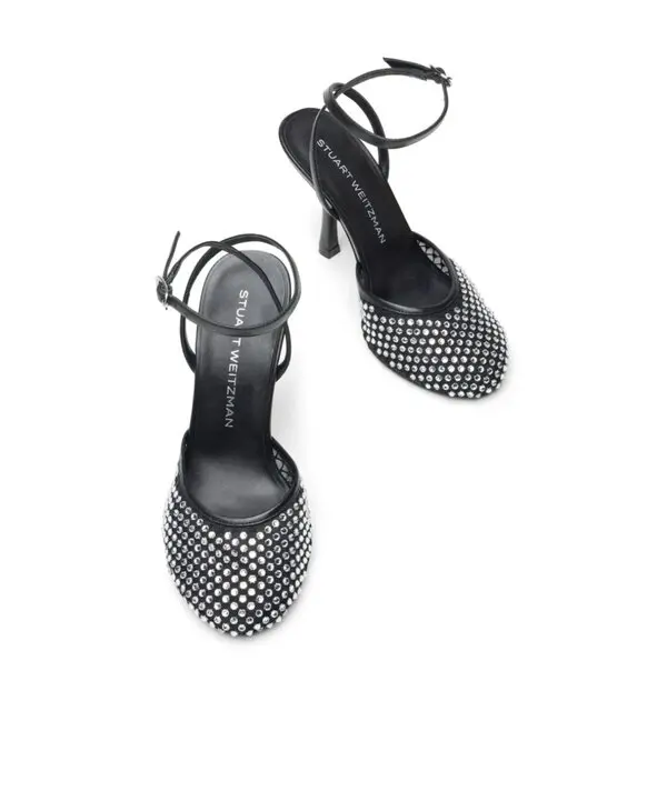 STUART WEITZMAN Bareitall Shine Pump 100