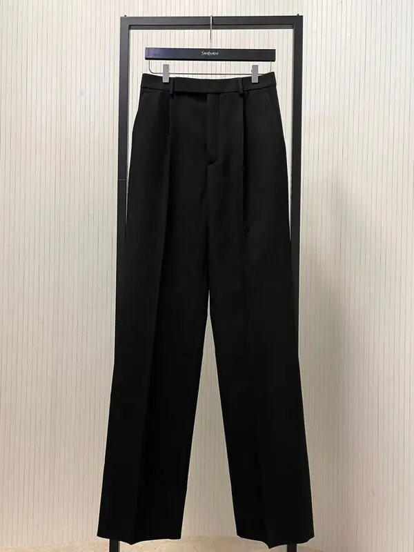 Saint Laurent Casual Trousers With Belt Loops