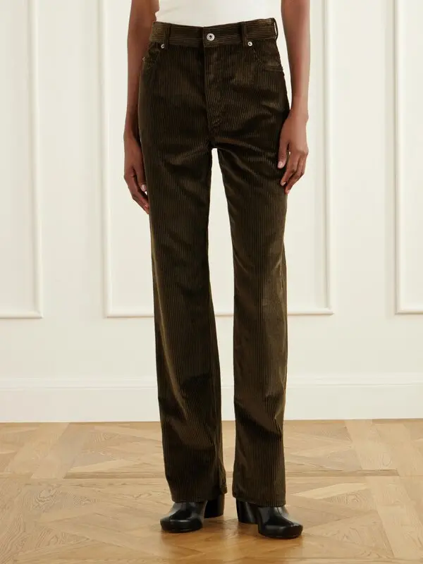 Loewe Corduroy Straight-leg Trousers