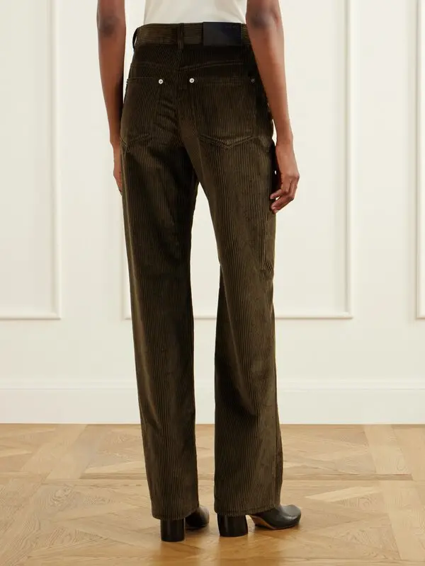 Loewe Corduroy Straight-leg Trousers
