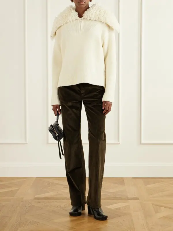 Loewe Corduroy Straight-leg Trousers