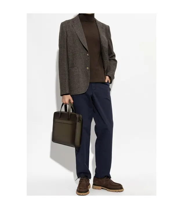 Paul Smith Check Wool Patch-pocket Buggy-lined Blazer