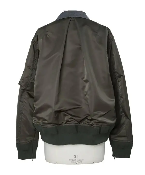 Sacai Suiting X Nylon Twill Jacket
