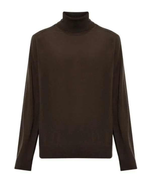Paul Smith Turtleneck Sweater - Brown