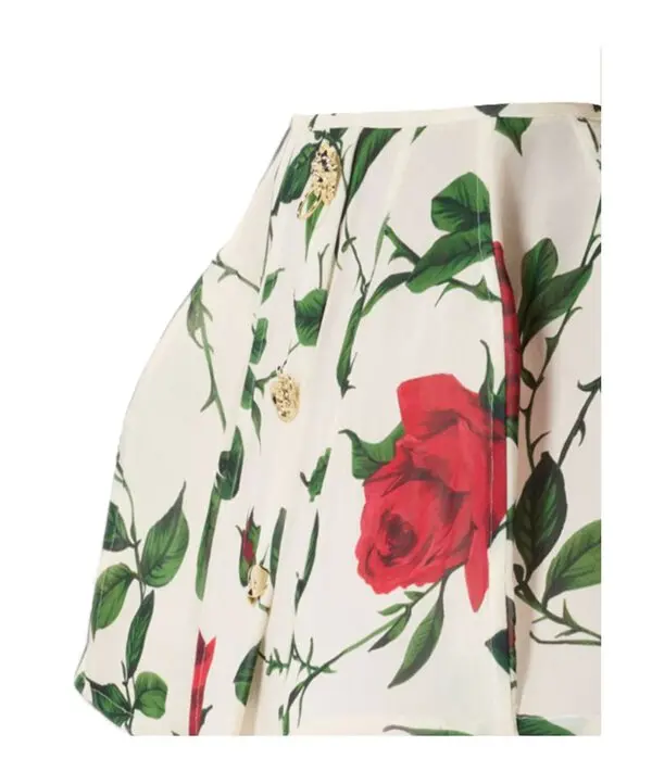 Blumarine Printed Mini Skirt