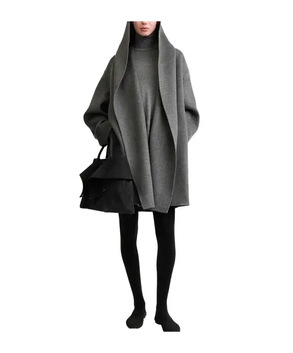 TOTEME Oversized Hooded Coat