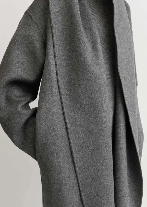 TOTEME Oversized Hooded Coat