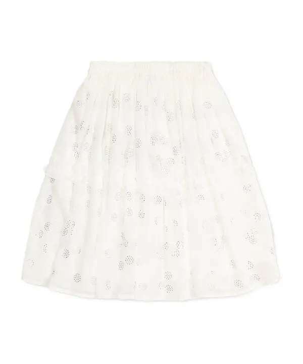 Stella McCartney Sequin Skirt - White