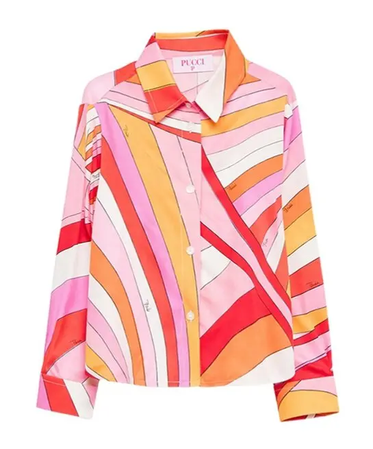 Emilio Pucci Vibrant Printed Shirt
