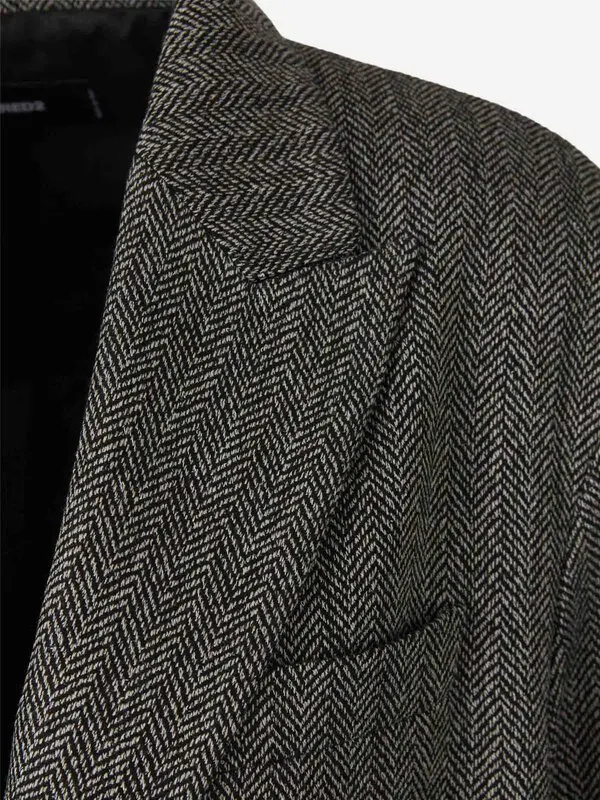 Dsquared2 Herringbone-pattern Blazer