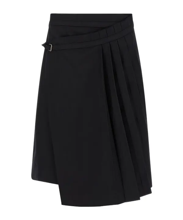 Dries Van Noten Asymmetrical Skirt - Black