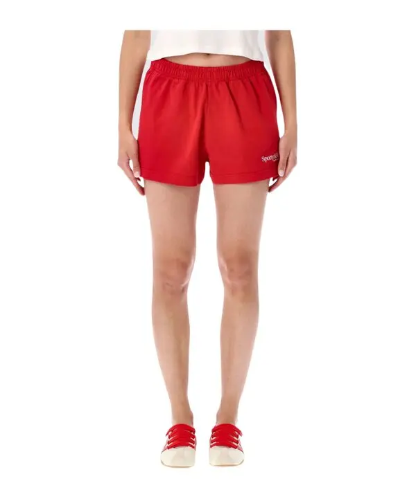 SPORTY  RICH Sporty Rich Modern Disco Logo Shorts